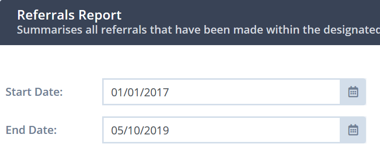 Managing Referrers and Referrals